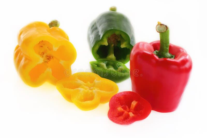 Sweet pepper mix color. stock photo. Image of fruit, freshness - 83070024