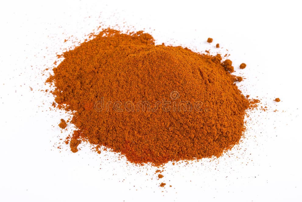 Sweet pepper powder stock photo. Image of white, pepper - 28018272