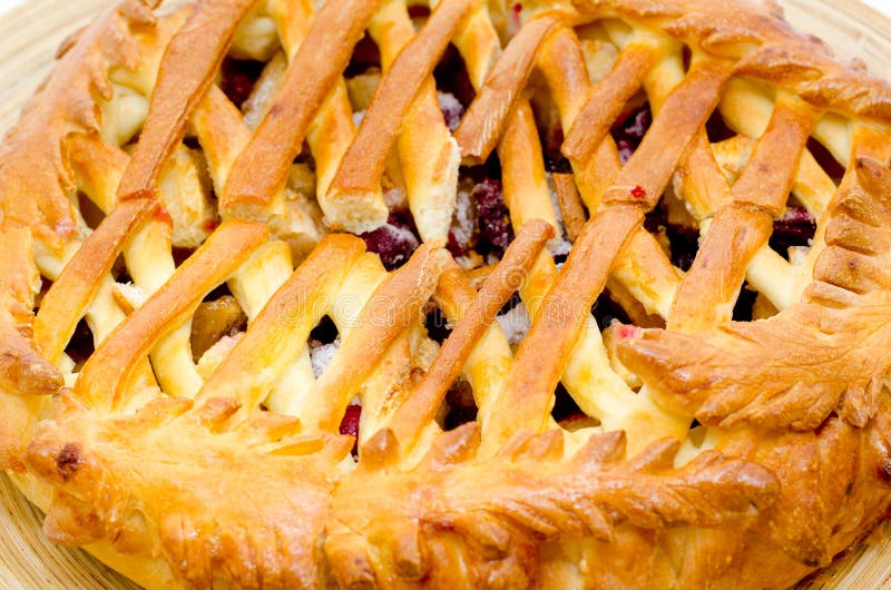 Sweet pie stock photo. Image of grid, indoors, fresh - 27770440