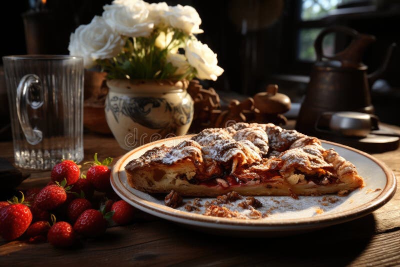 Sweet Pie Newly Beded at the Generative Rustic Wooden Stock ...