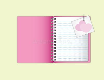 Pink Copybook Stock Illustrations – 1,444 Pink Copybook Stock ...