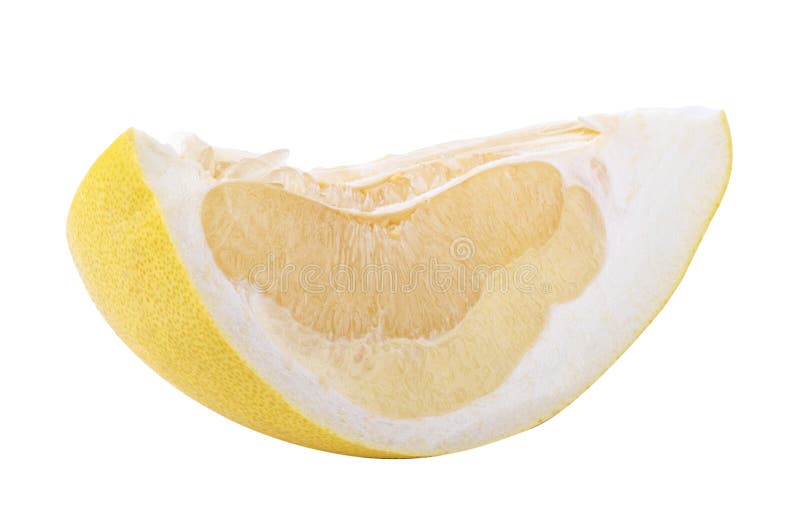 Sweet Pomelo Isolated on White Background Stock Image - Image of ...