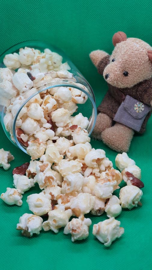 Popcorn stock photo. Image of popcorn, lunch, sweet - 268992120