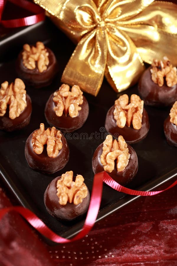 Sweet pralines stock photo. Image of decoration, assorted - 12369596