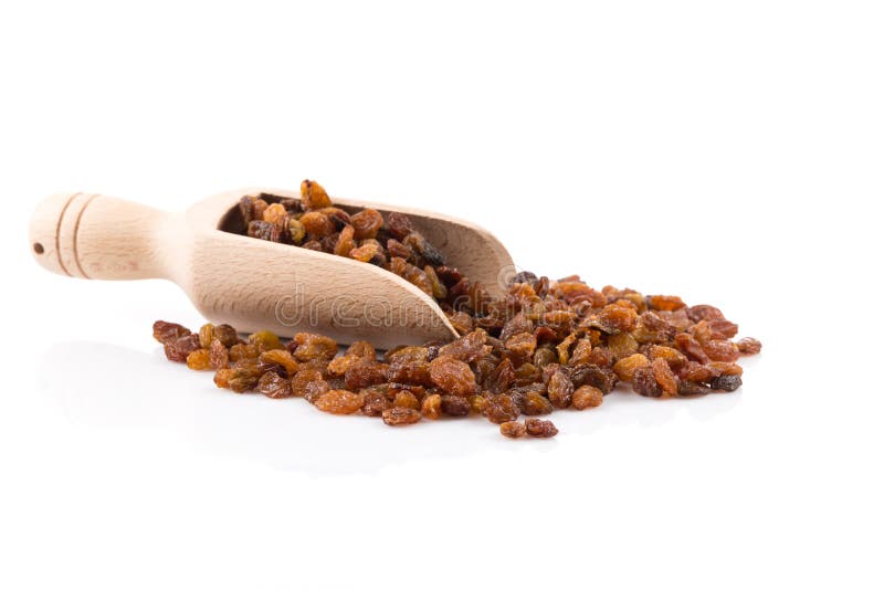 Sweet raisins on white stock photo. Image of ingredient - 85079088