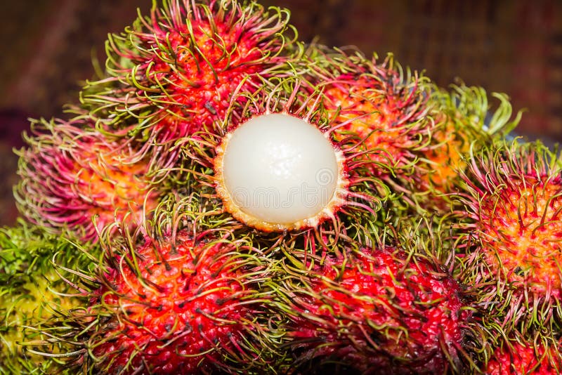 Sweet rambutan stock photo. Image of health, gourmet - 83358552