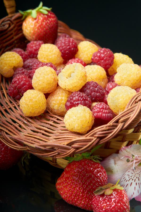 Sweet raspberries stock photo. Image of healthy, food - 21460572