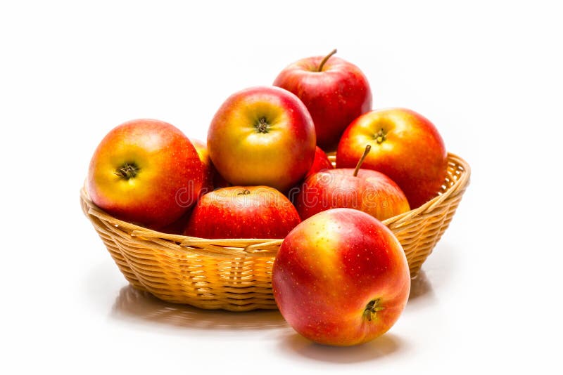 Sweet red apples stock photo. Image of closeup, pile - 27495192