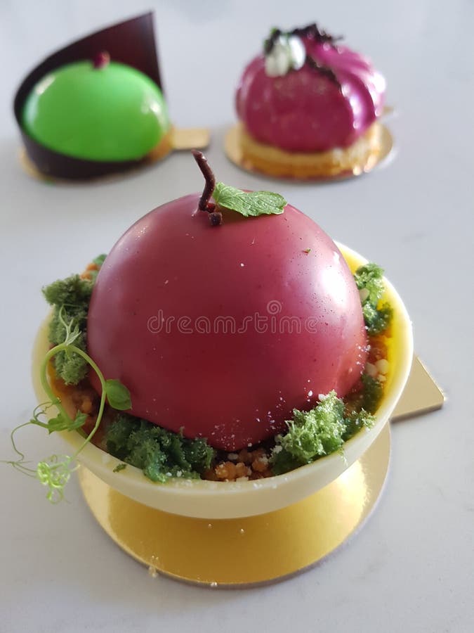 Sweet red fruit chocolate stock photo. Image of bread - 92685858