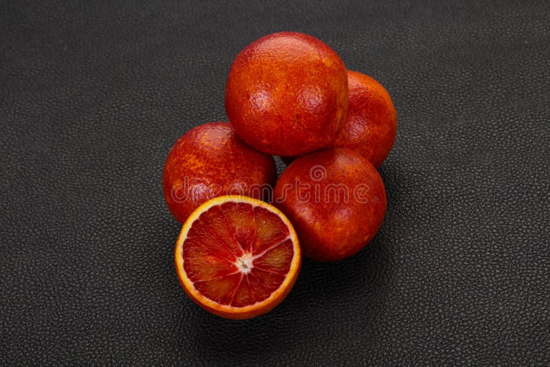 Sweet red orange stock photo. Image of citrus, slice - 154318924