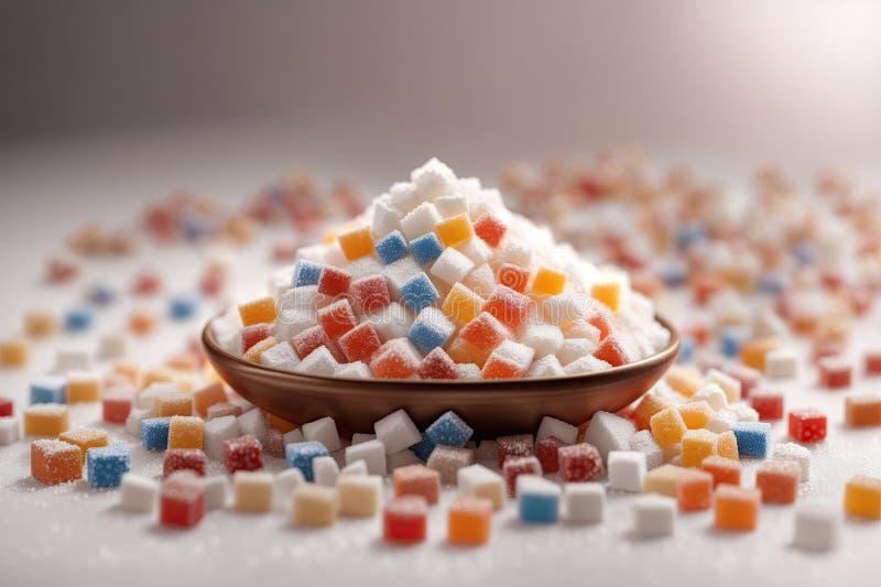 Sugar Colorfull Cubes Stock Illustrations – 4 Sugar Colorfull Cubes ...