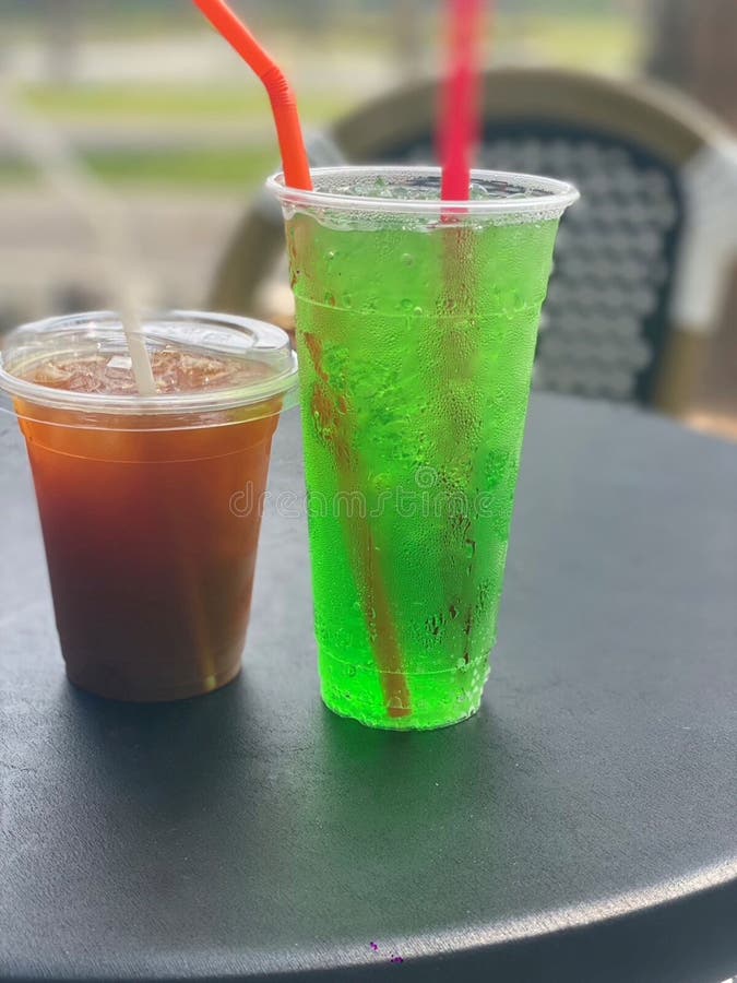 A Variety of Drinks that we Can Choose from Stock Photo - Image of ...