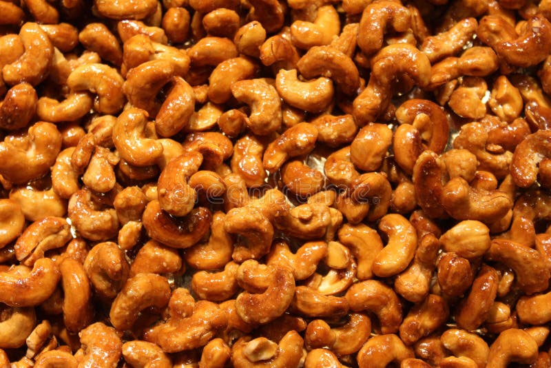 Sweet Roasted Cashew Kernels Stock Photo - Image of nature, product ...