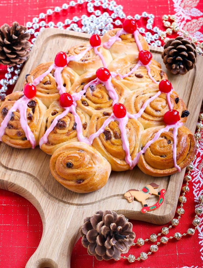 Sweet rolls stock photo. Image of tree, swirls, celebration - 44243834