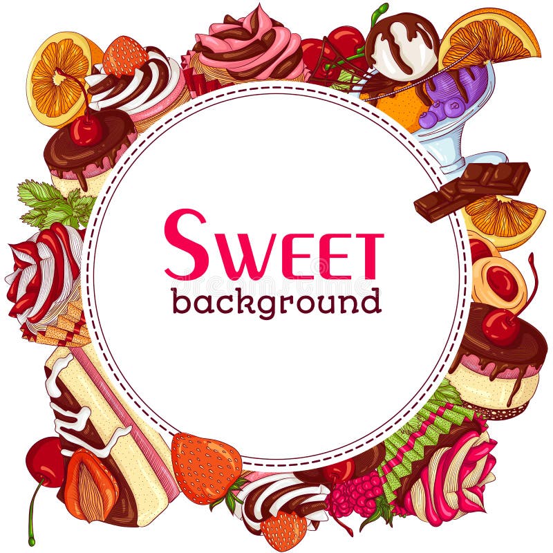 Round frame heliopsis stock vector. Illustration of design - 152622301