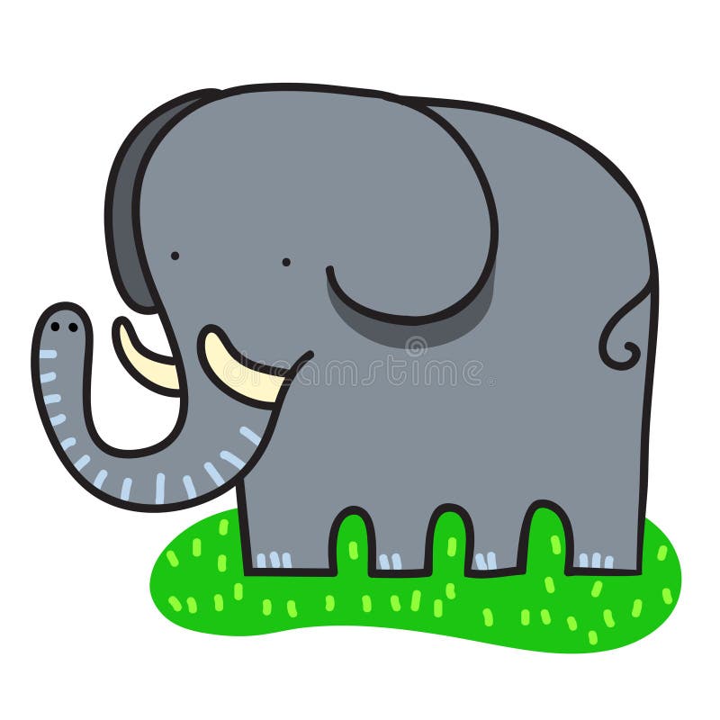 Simple Elephant Stock Illustrations – 11,276 Simple Elephant Stock ...