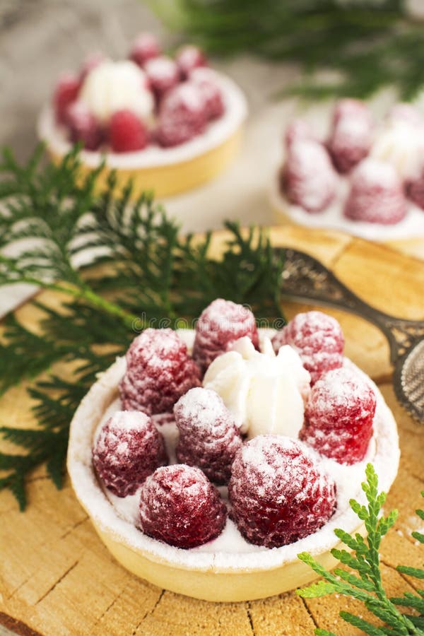 French Tarts with Almond Coconut Frangipane, Lychee Cream, Pistachio ...