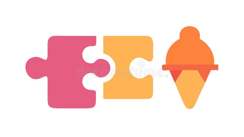 Sweet Solution Creative Problem Solving Icon, Vector Design Generative ...