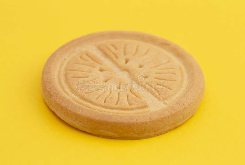 Sweet and Sour Lemon Shaped Shortbread Cookie Biscuits Stock Photo ...