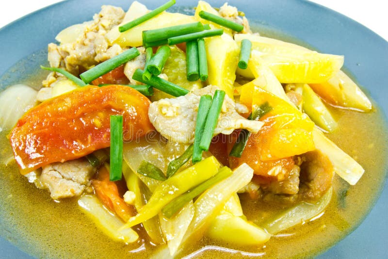 Sweet and Sour pig stock image. Image of chicken, stir - 26951567