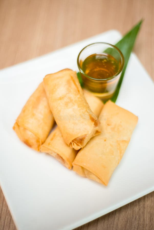 Sweet spring roll stock photo. Image of culture, background - 67414470