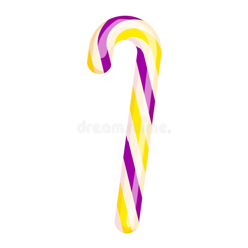 Sweet Stick Icon, Cartoon Style Stock Illustration - Illustration of ...