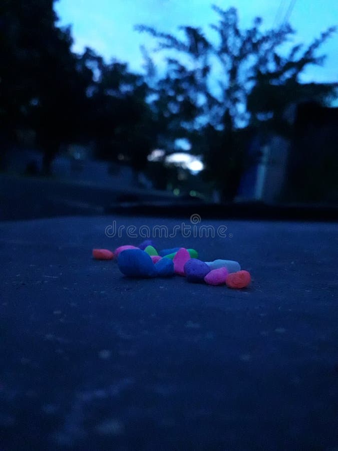 Sweet Stone in the Afternoon, Like Candy Stock Photo - Image of ...