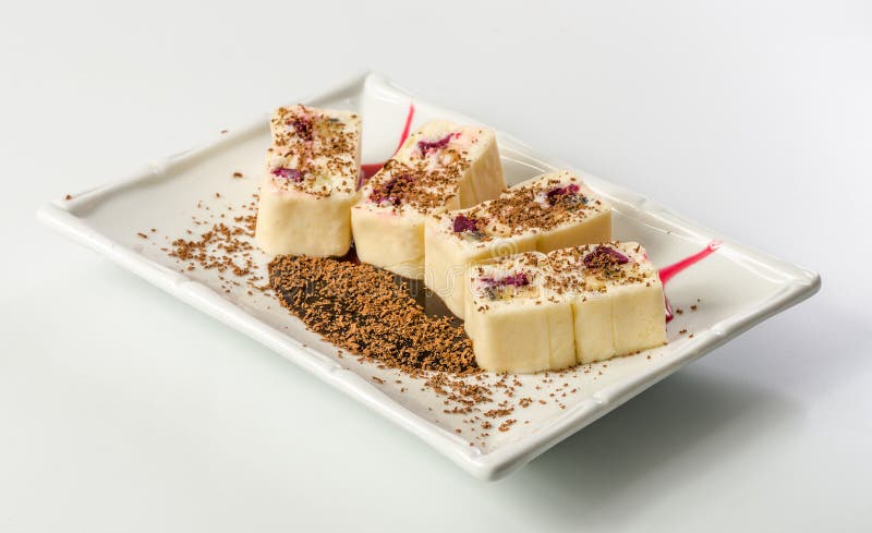 Sweet Egg Sushi Roll or Tamago Roll. Japanese Traditional Food Made ...