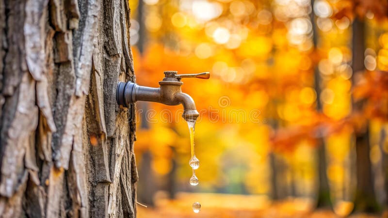 The Sweet Symphony of Spring: a Close-Up on Maple Sap Flow Generative ...