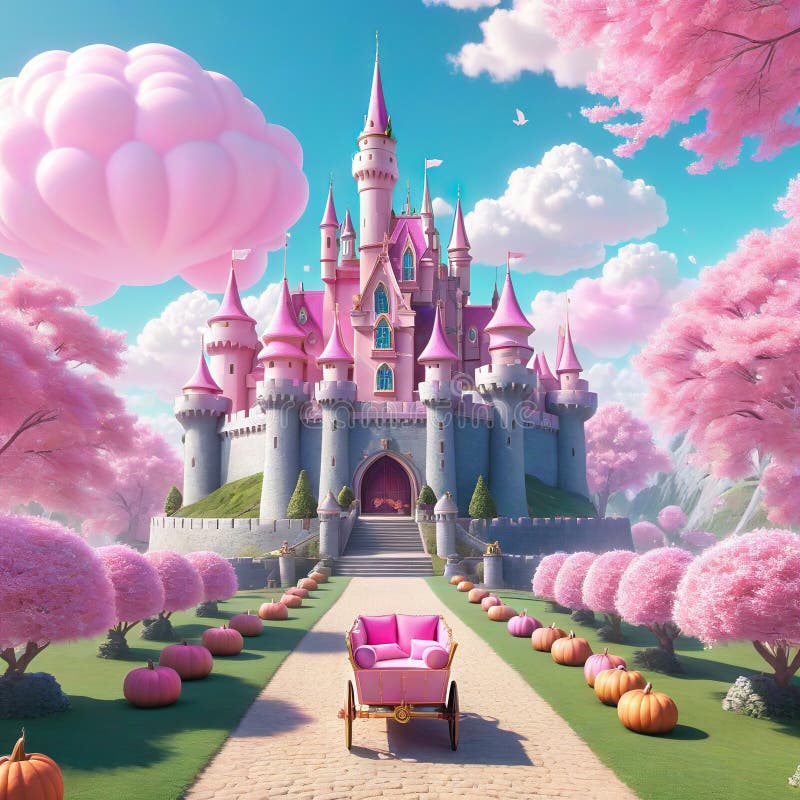 A Sweet Tale with Pastel a a and a Stock Illustration - Illustration of ...