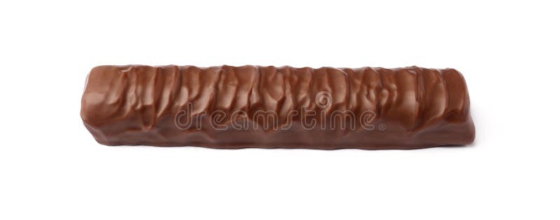 Sweet Tasty Chocolate Bar Isolated on White Stock Photo - Image of ...