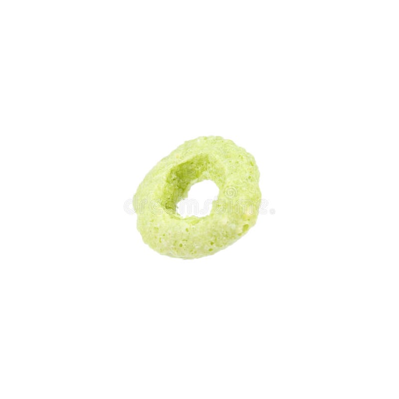 Sweet Tasty Corn Ring Isolated on White Stock Photo - Image of isolated ...