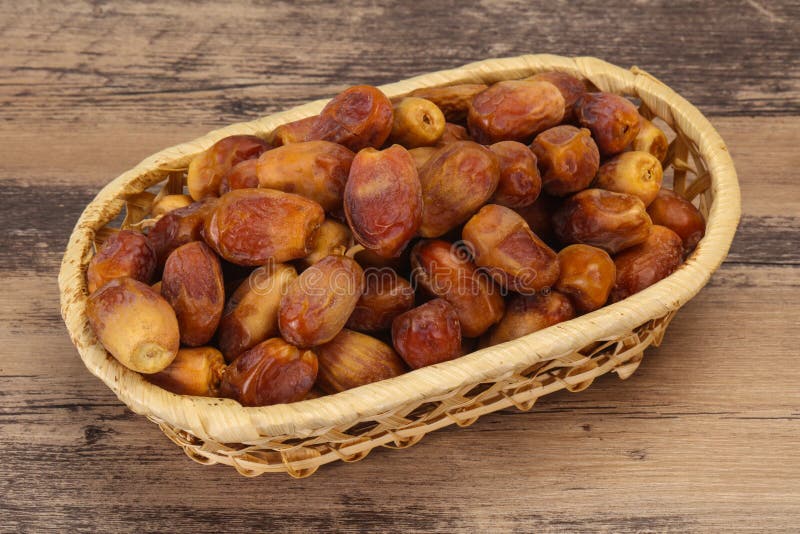 Dates in basket stock photo. Image of dactytifera, eastern - 22755522