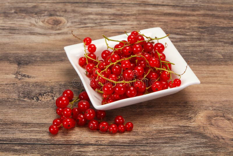 Sweet Tasty Fresh Red Currant Stock Photo - Image of green, natural ...
