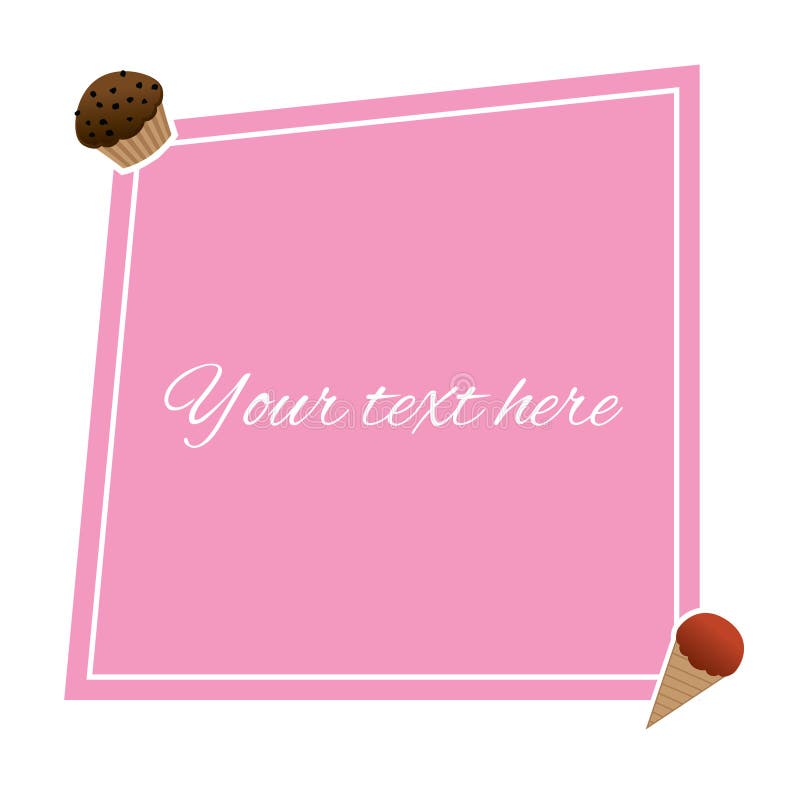 Sweet tooth card stock vector. Illustration of dessert - 56723154