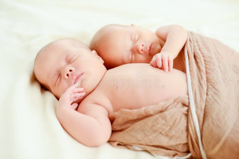 Sweet twins stock image. Image of adorable, born, lifestyle - 46560993