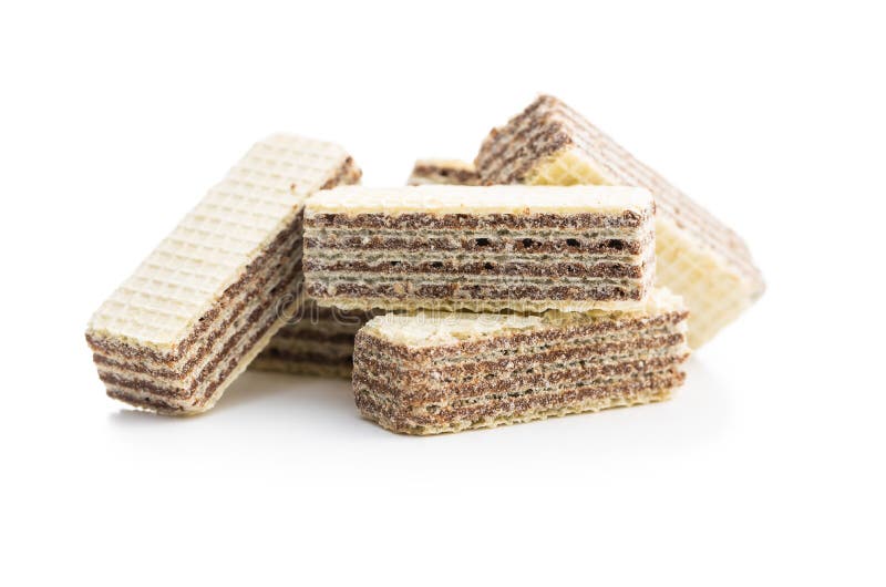 Sweet wafer biscuits stock image. Image of confectionery - 180882135