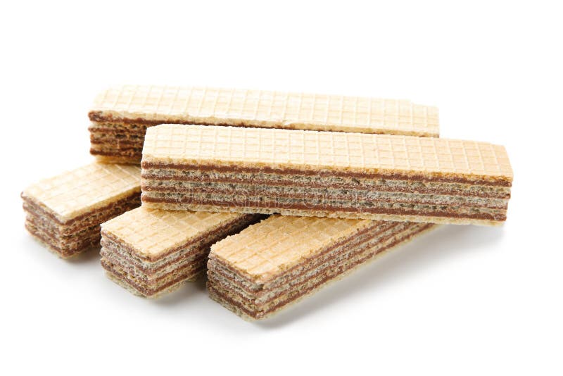 Sweet wafer sticks stock photo. Image of crispy, cream - 206083586
