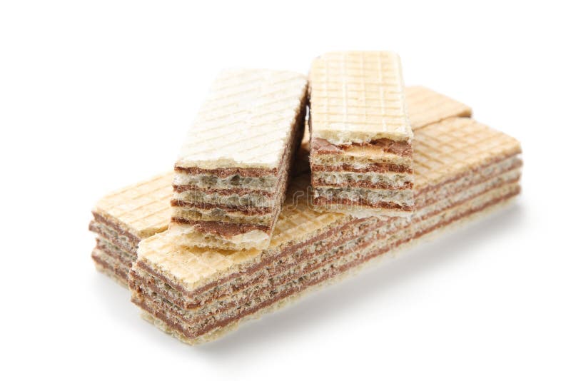 Sweet wafer sticks stock image. Image of sugar, dessert - 206083579