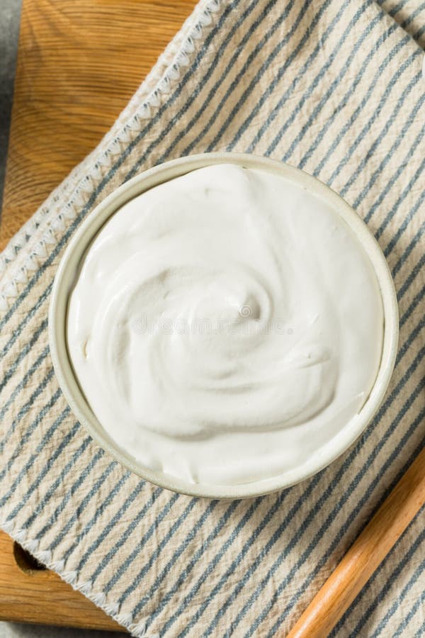 Sweet White Whipped Cream Dessert Stock Image - Image of cooking ...