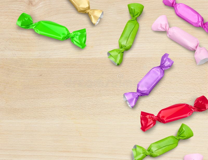 Sweet stock image. Image of colorful, green, wrapper - 60011933
