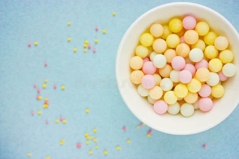 Sweet Yummy Muffin Small Girl, Good Choice Concept Stock Image - Image ...