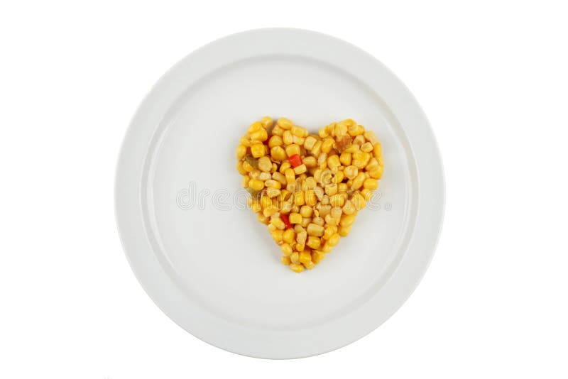 Sweetcorn on plate stock photo. Image of healthy, sweetcorn - 26861562