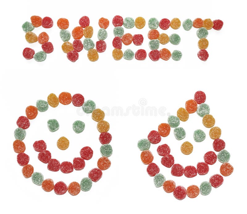 Sweets stock photo. Image of gummies, face, drops, gummy - 18080260