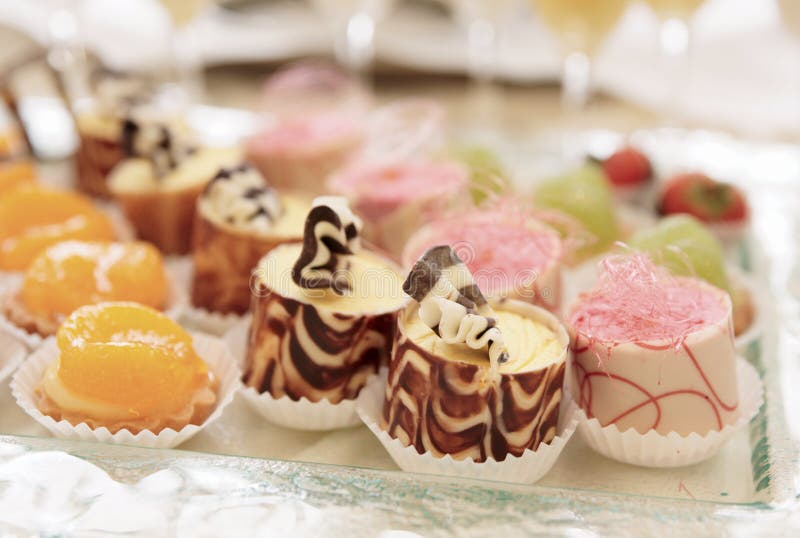 Sweets on banquet table stock image. Image of sweet, restaurant - 37220125