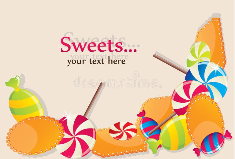 Sweets Border Stock Illustrations – 5,743 Sweets Border Stock ...