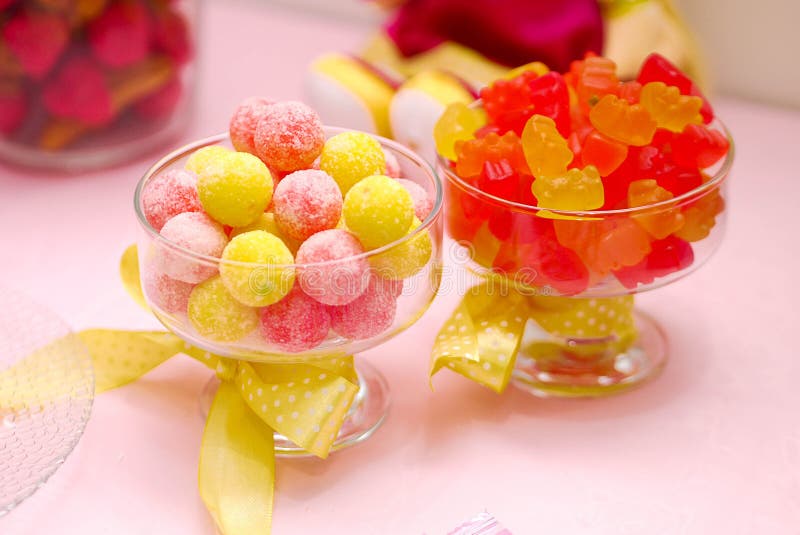 Sweets stock photo. Image of glass, jelly, vase, celebration - 52829280