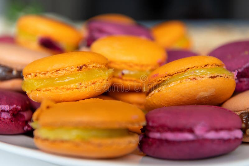 Sweets, cake and cookies stock photo. Image of collection - 270190604