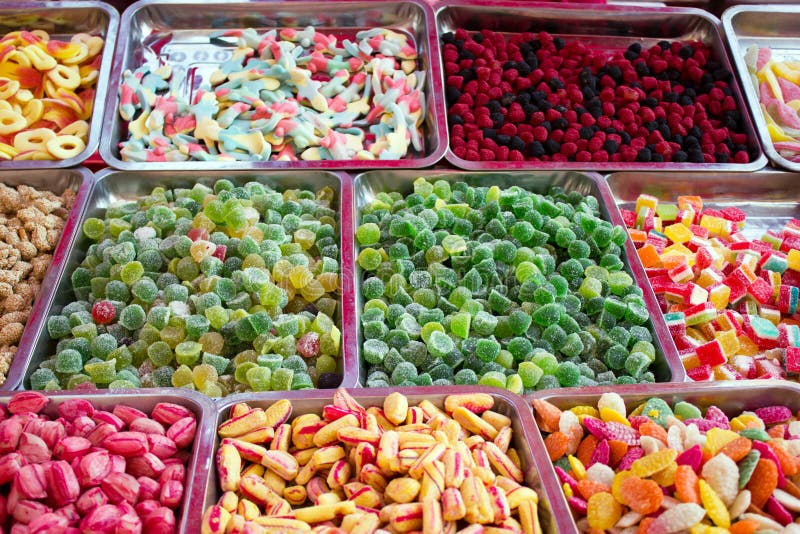 Sweet Candies in the Shop stock image. Image of patisserie - 11597453