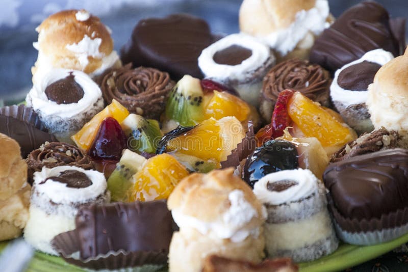 Sweets Candies Chocolates and Fruits Stock Image - Image of sweets ...